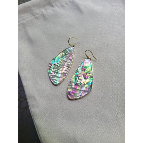Kendra Scott | Jewelry | Kendra Scott Vvguc Large Mckenna Drop Earrings ...